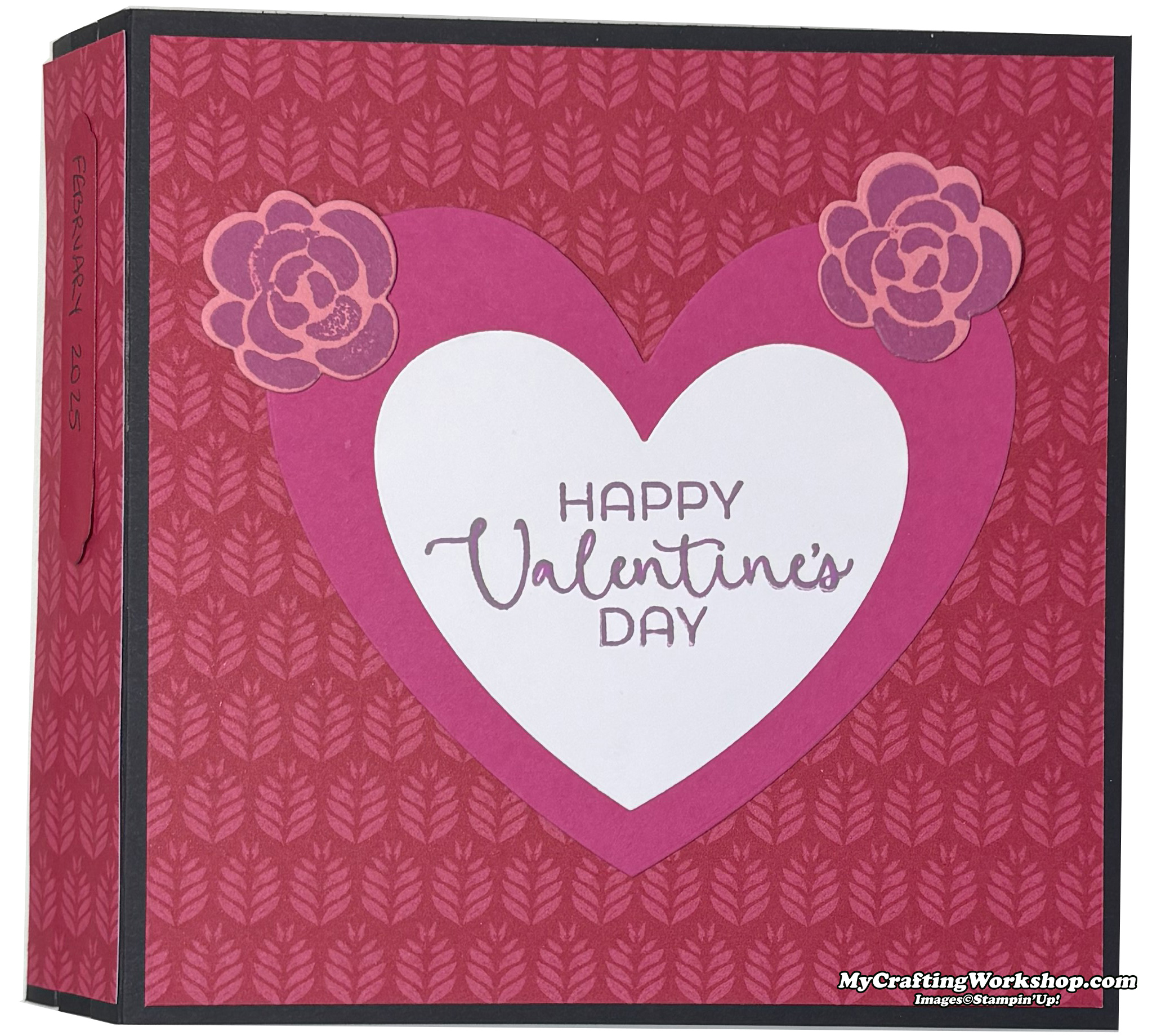 Mini Album - Valentine's Day - My Crafting Workshop