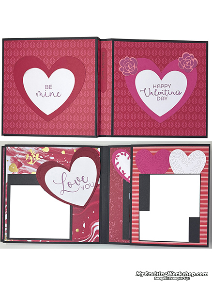 Mini Album - Valentine's Day - My Crafting Workshop